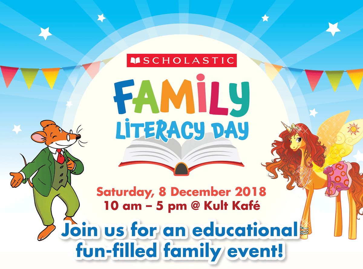 Scholastic Family Literacy Day: An Educational Family Fun Day! – BYKidO