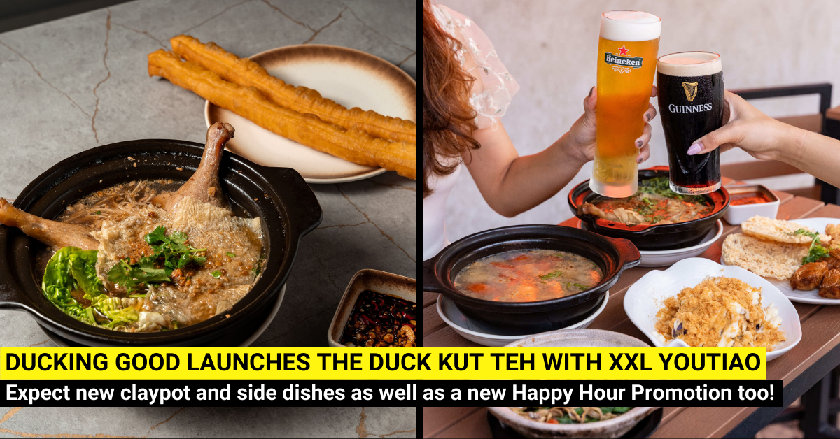 Ducking Good Launches First-ever Duck Kut Teh with XXL Youtiao, alongs – BYKidO