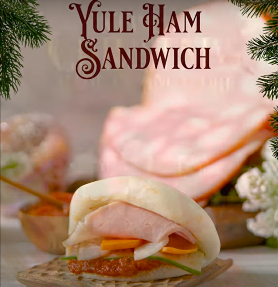 Yule Ham Sandwich – BYKidO
