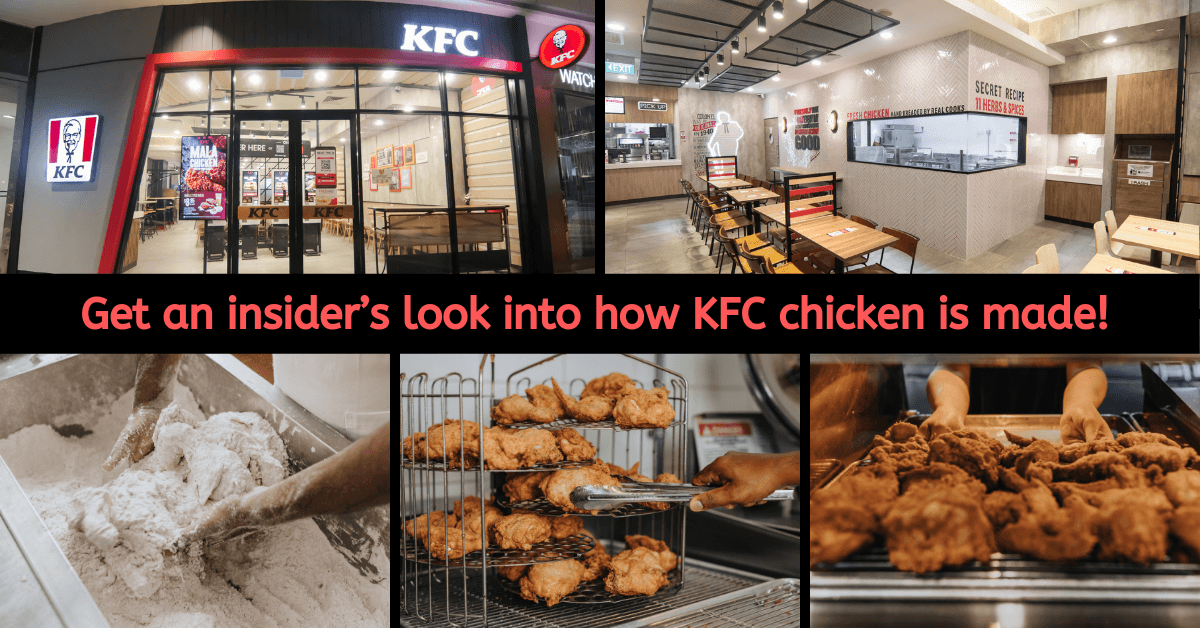 KFC Singapore launches guided kitchen tours & newly open concept store ...