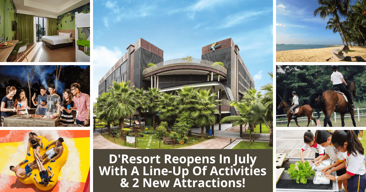 Singapore's Well-Loved D'Resort Is Reopening At Downtown East In July ...