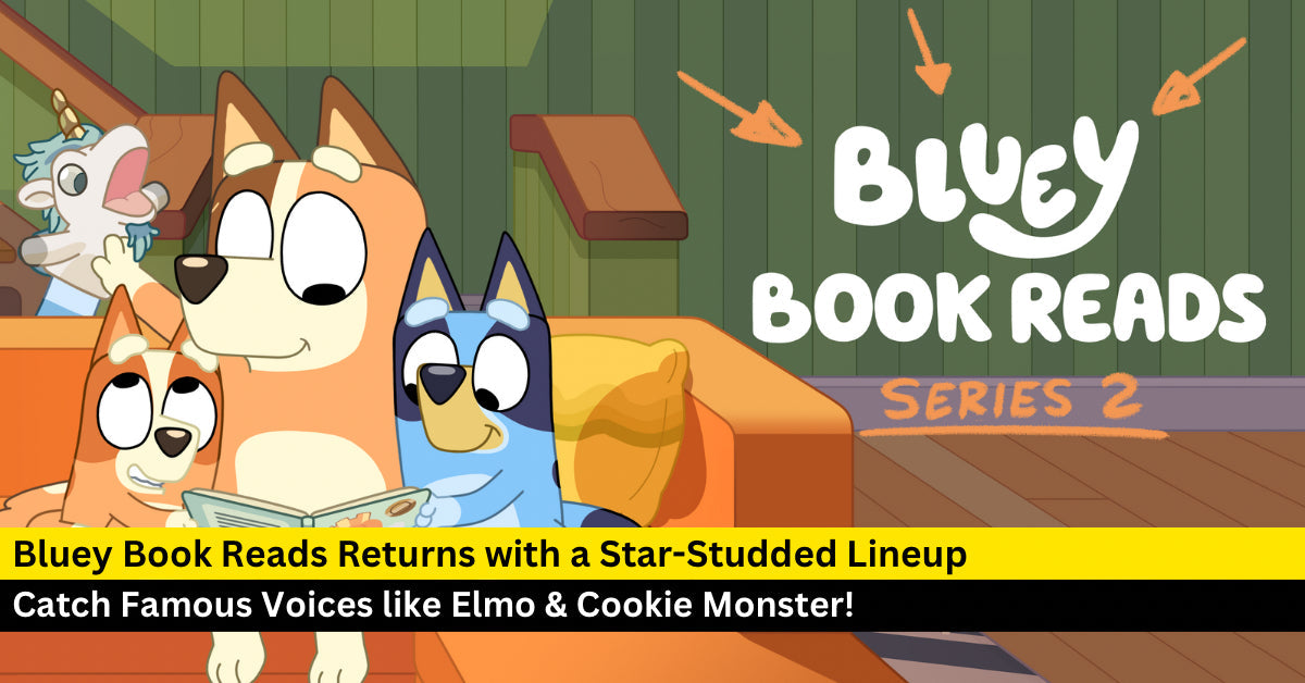 Bluey Book Reads Returns with a Star-Studded Lineup – BYKidO