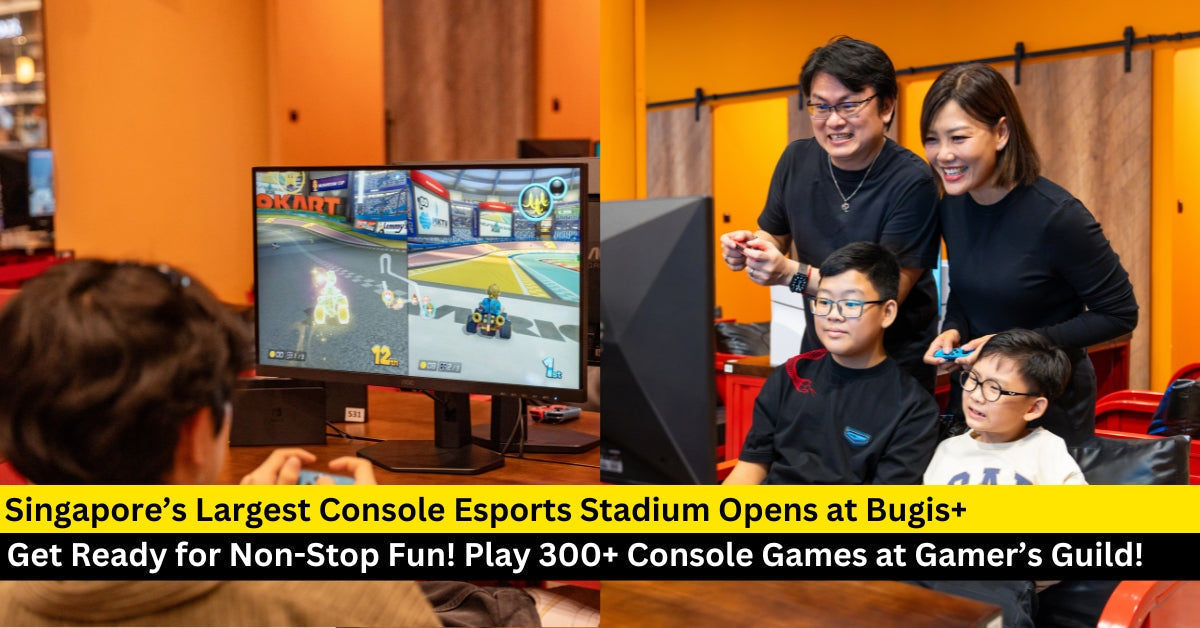 Singapore’s Largest Console Esports Stadium: Gamer’s Guild Opens at Bu ...