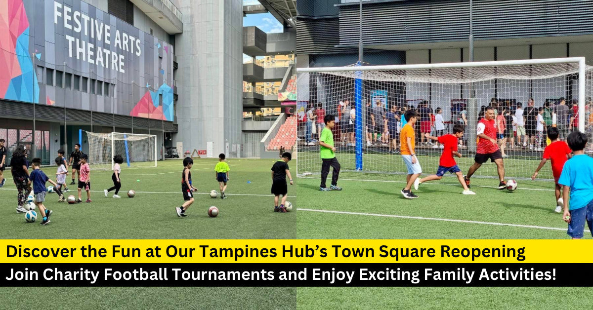 Celebrate Family Fun at Our Tampines Hub’s Town Square Reopening! – BYKidO