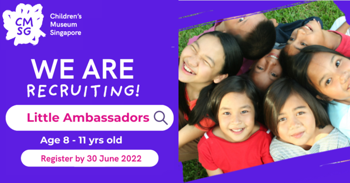 Children’s Museum Singapore Is Recruiting Little Ambassadors – BYKidO