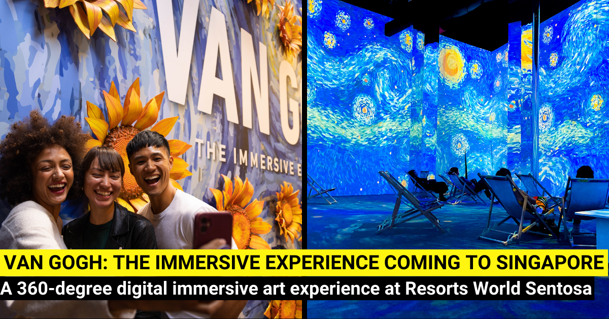 The 360-degree digital immersive art experience, Van Gogh: The Immersi ...
