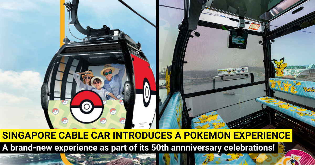 Catch the NEW Pokémon Experience at Singapore Cable Car 50th Anniversa ...