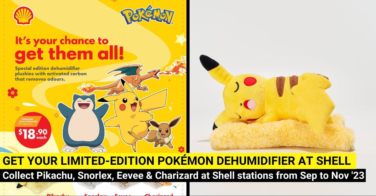 Pokémon Fans Rejoice! Shell Launches Special Edition Pokémon Dehumidif ...