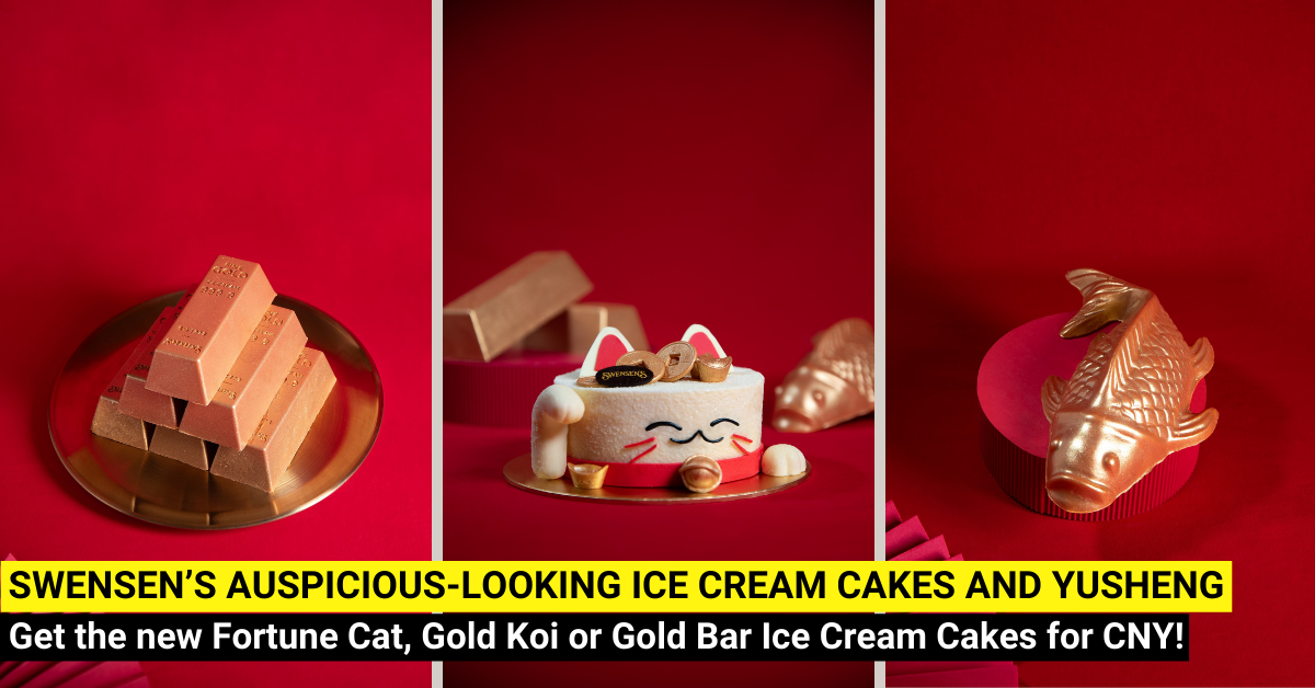 New Fortune Cat Ice Cream Cake from Swensen's To Welcome Chinese New Y ...