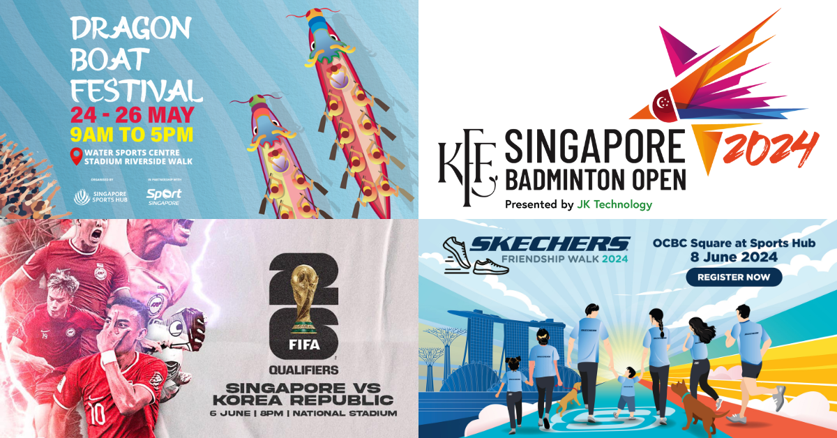 Community Sporting Events at Singapore Sports Hub this June School Hol ...