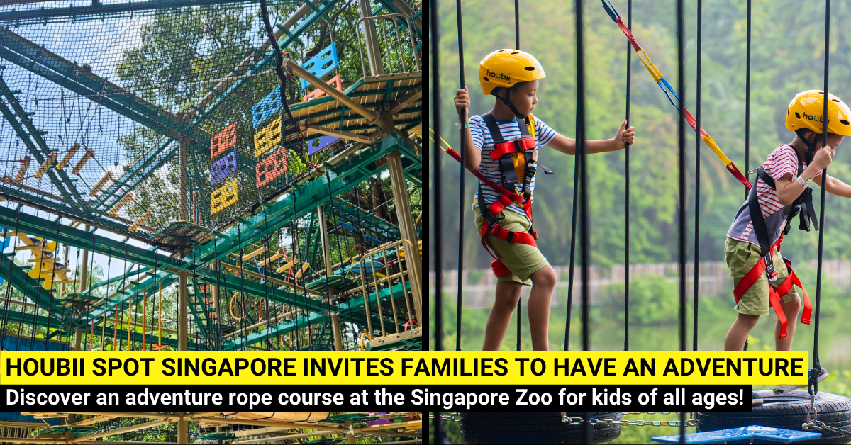 Houbii Spot Singapore - A Rope Course Adventure Awaits at the Singapor ...