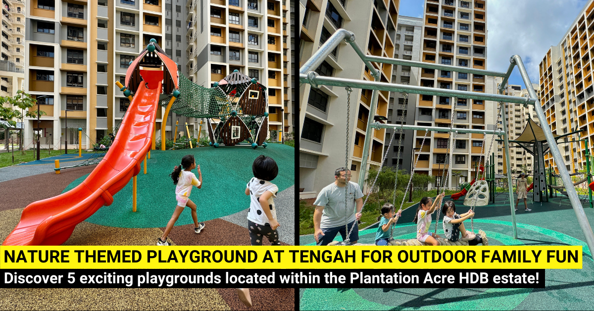 5 Exciting Bug and Nature-themed Playgrounds at Tengah, Plantation Acr ...