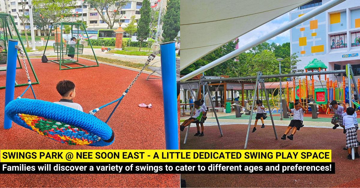 Swing into Fun at Yishun's New Swings Park and More at Nee Soon East ...