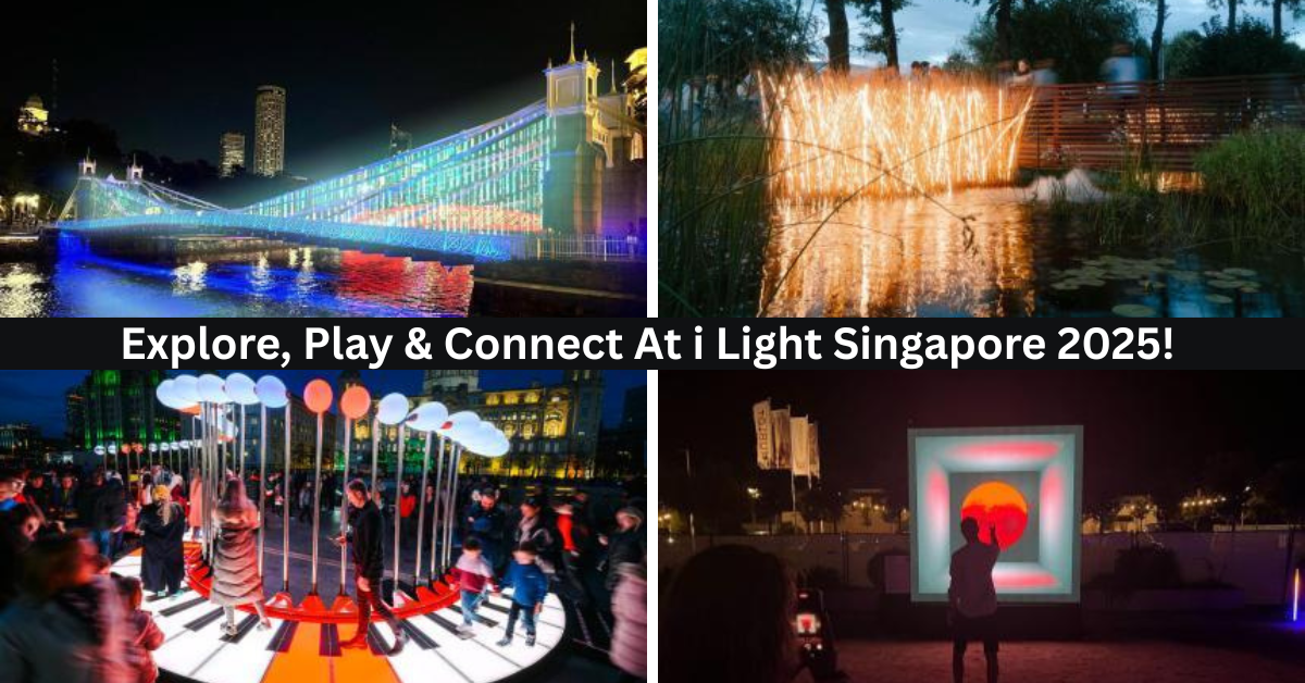 i Light Singapore 2025 | Light Art Interactive Installations And More ...