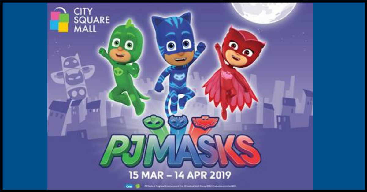 PJ Masks at City Square Mall | Live Show + Meet & Greet | March Holiday ...