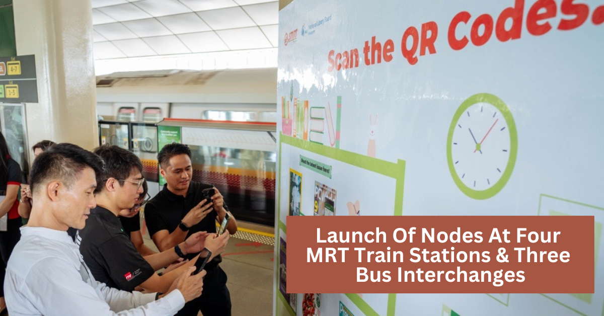 NLB & SMRT Launch Nodes At 4 MRT Train Stations & 3 Bus Interchanges ...
