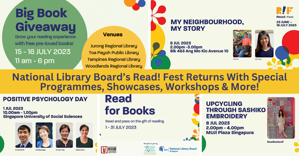 National Library Board | Read! Fest 2023 – BYKidO
