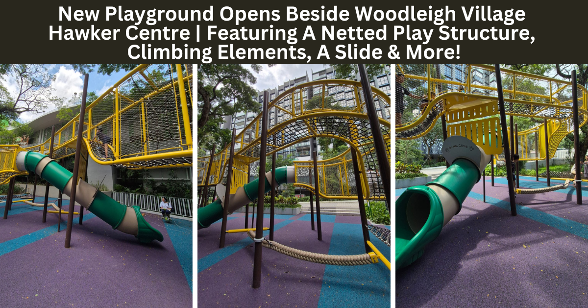 Newly Opened Playground Beside Woodleigh Village Hawker Centre – BYKidO