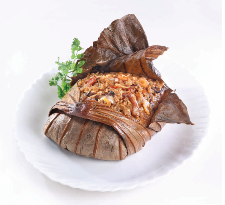 Steamed Glutinous Rice Wrapped in Lotus Leaf – BYKidO