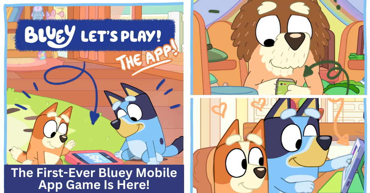 Bluey: Let’s Play | The First-Ever Bluey Mobile App Game – BYKidO