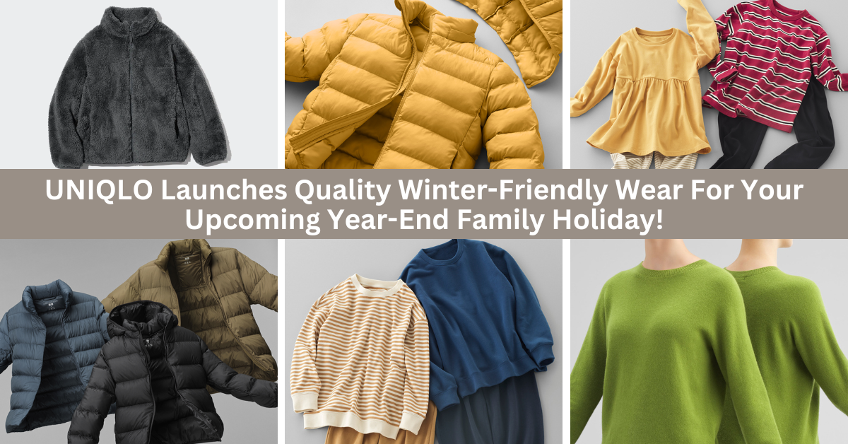 UNIQLO Launches Winter-Friendly Wear For Your Upcoming Family Holiday ...