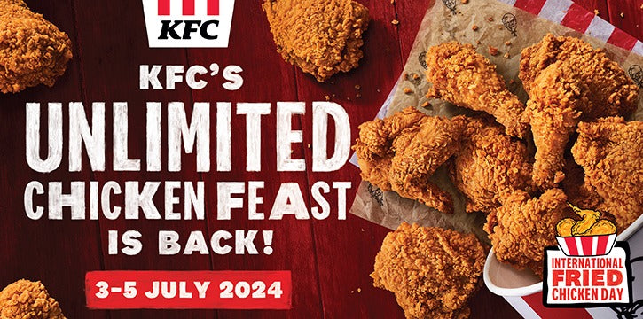 Enjoy Unlimited KFC Chicken and More at the KFC's Unlimited Chicken Fe ...
