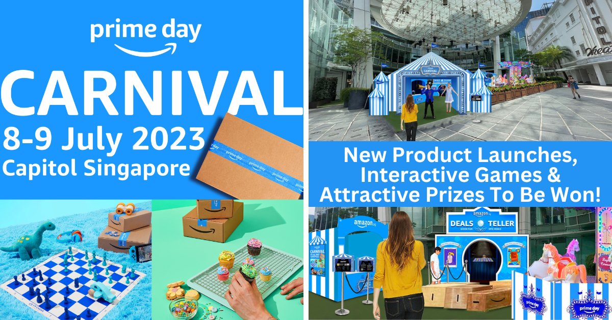 Amazon Singapore Celebrates Prime Day With Prime Day Carnival – BYKidO